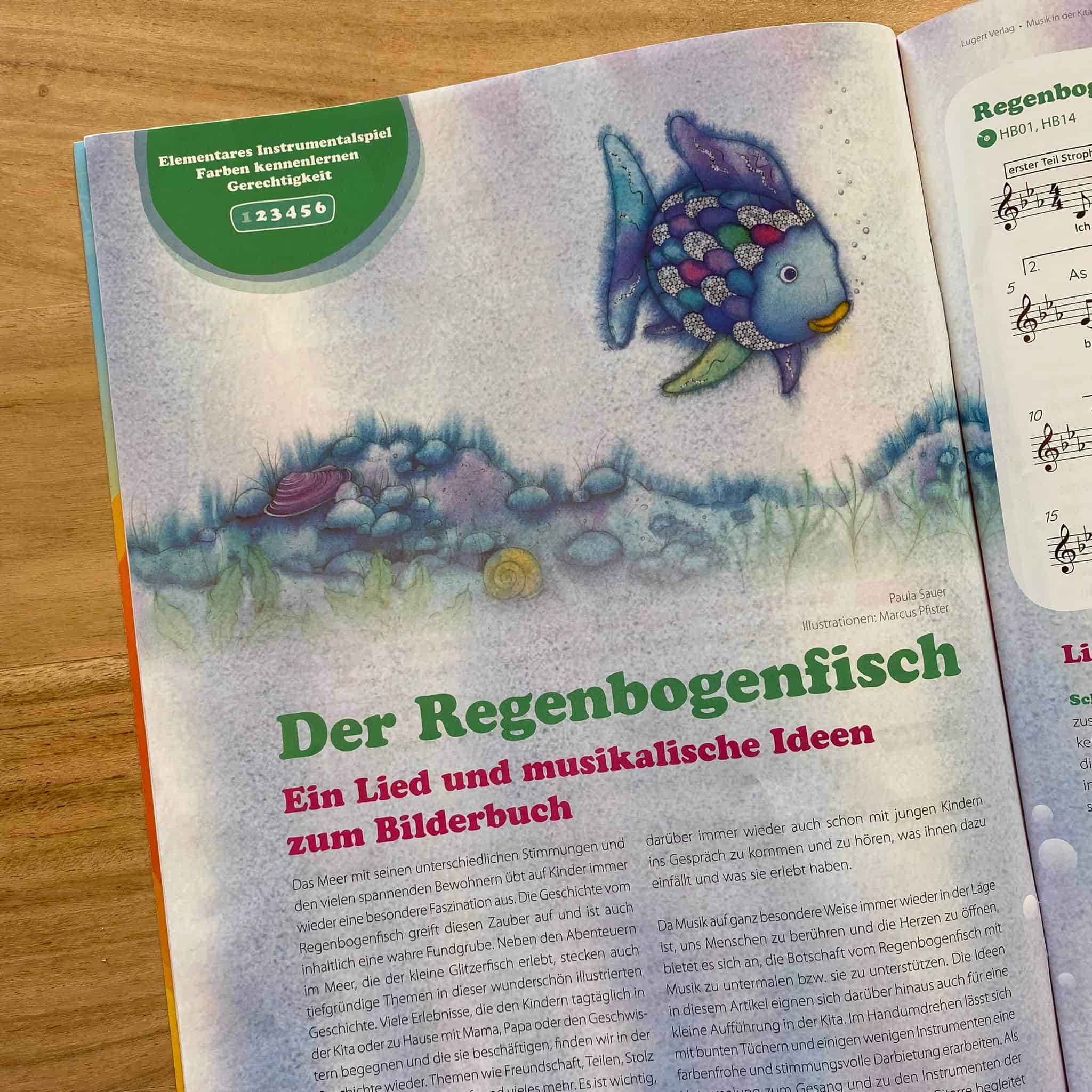 Der Regenbogenfisch im Kindergarten - Kindergarten - Lugert Verlag